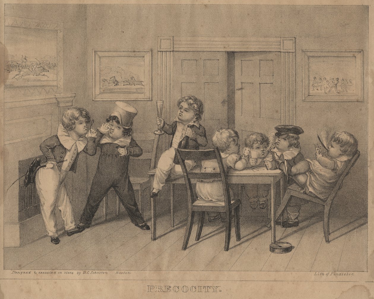 Precocity by David Claypoole Johnston: Buy fine art print